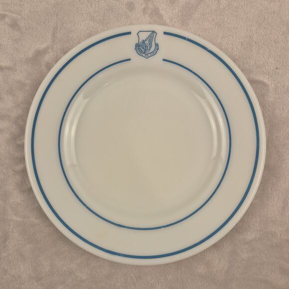 Kitchen | Rare Vtg Pyrex Pacific Air Forces Mess Hall Plate 9 Usaf ...
